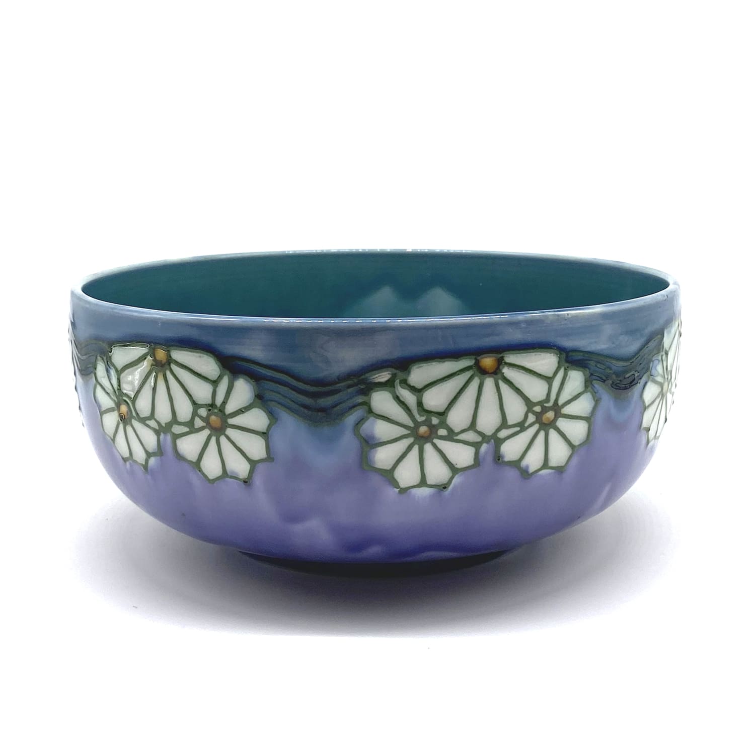 Minton Secessionist Tubelined Bowl, Circa Early 1900s - Ancestral Antiques