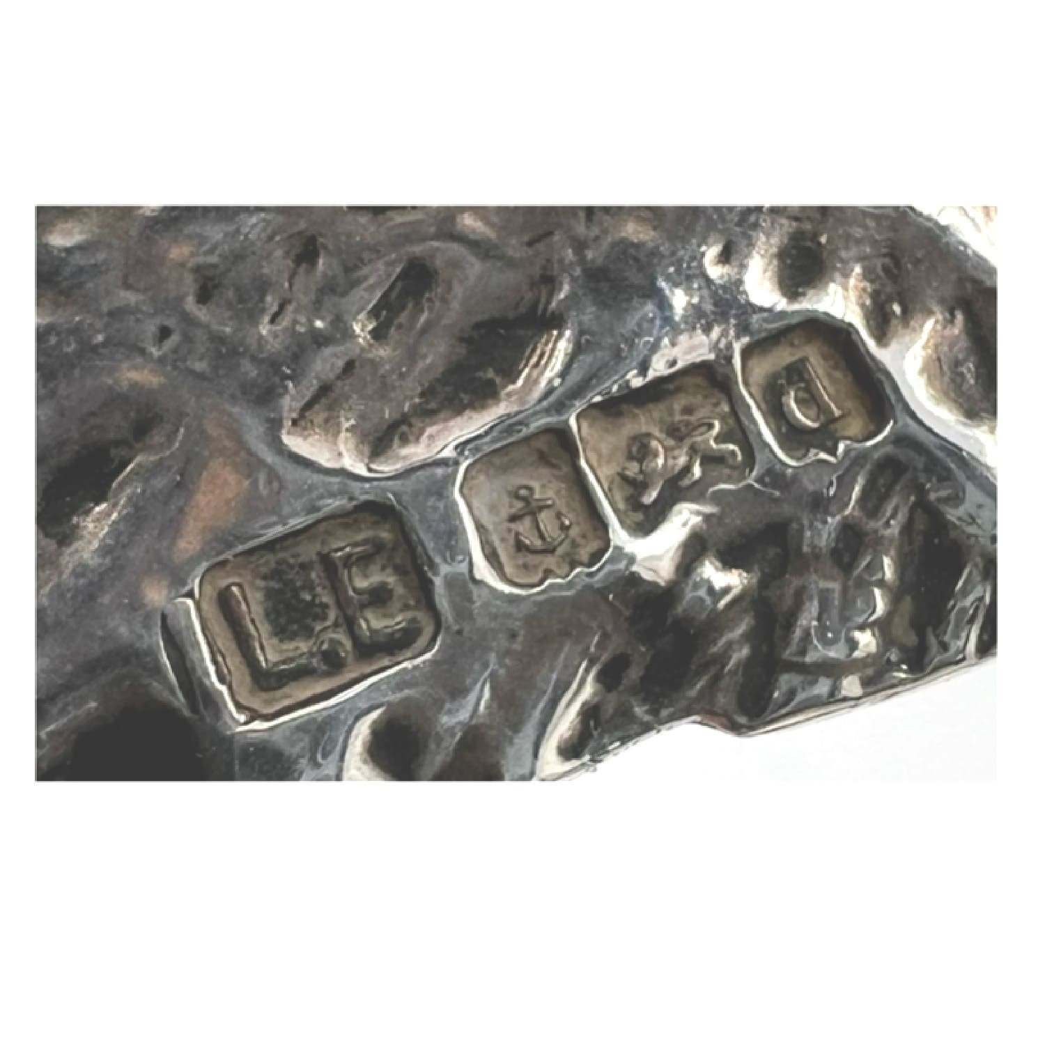 Custom Novelty Sterling Silver Dog Drinking from a Bowl, Lawrence ...