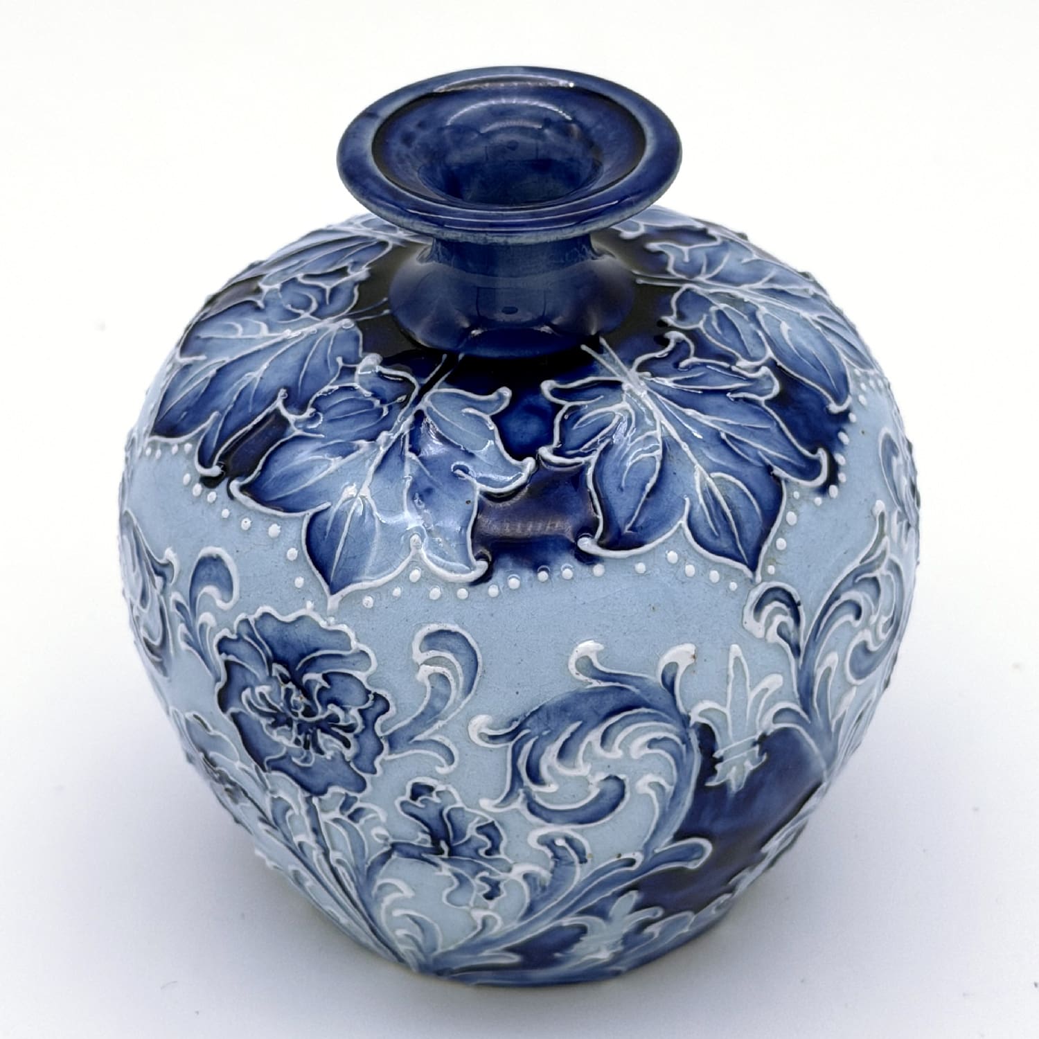 William Moorcroft "Dianthus" Florian Ware Vase, Circa 1898 to 1900 ...
