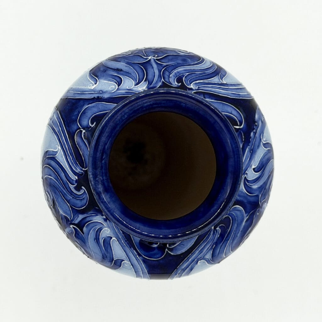 Rare, Pristine William Moorcroft Iris pattern Florian Ware Vase, Circa ...